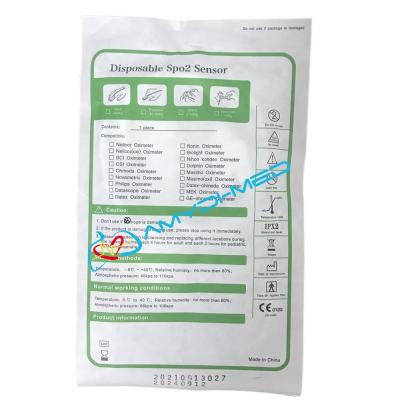 China Sensor Spo2 descartável do PVC DB9-9P Adhensive do datex-Ohmeda do Neonate do sensor Spo2 à venda