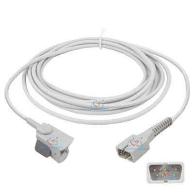 中国 Amydi Med DB9 7P医院の病院のための小児科指クリップSpo2センサー1.0Mの灰色ケーブル 販売のため