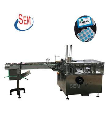 China carton packing machine for tablet blister for sale