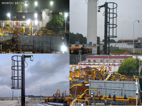 Quality Open Path Pan Tilt Laser Combustible Gas Leak Detector Methane Inspection Device for sale