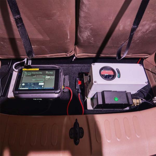 Quality TDLAS Laser Portable Methane Detector Vehicle Mounted IP66 Waterproof for sale