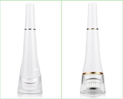 China Multi Functional Electric Cleansing Brush Scrubber With Silicone Head for sale