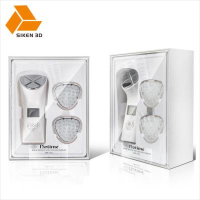 China Blue Handheld Led Light Therapy Rejuvenation Device Rechargeable With 3 Heads for sale