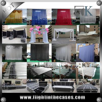 China Innovative systems pipe and drape event wedding aluminum backdrop stand pipe drape wholesale pipe and drape for sale