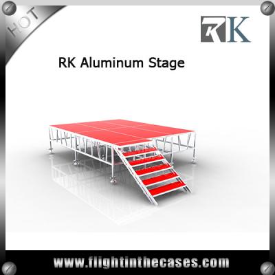China Wholesale wedding stage decoration price finished the stage used portable stage for sale for sale