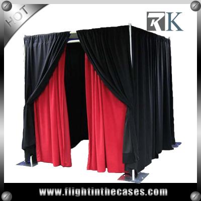 China Portable Photo Booth Pipe And Drape Stands Photo Booth Enclosure mandap decoration for sale