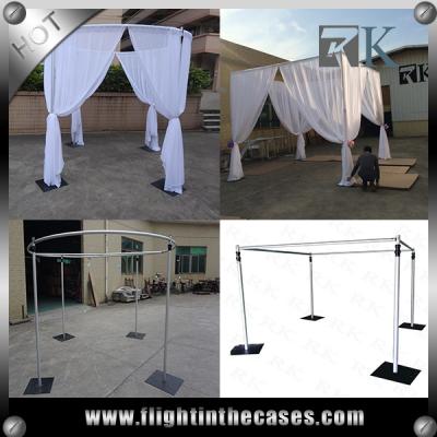 China aluminum pipe and drape wedding decoration used pipe and drape for sale for sale