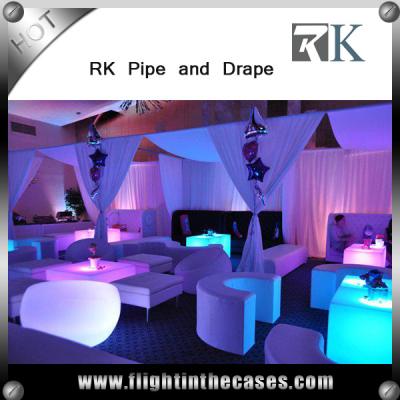 China Factory price drape and pole systems, pipe and drape kits for events for sale