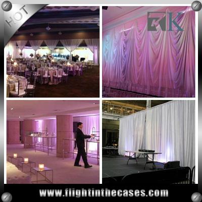 China China wholesale pipe and drape telescopic crossbar wedding stage backdrop for sale