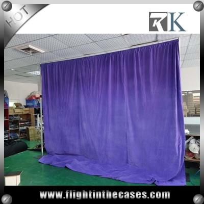 China Backdrop pipe and drape for wedding curtain stand top wedding drape stand for sale