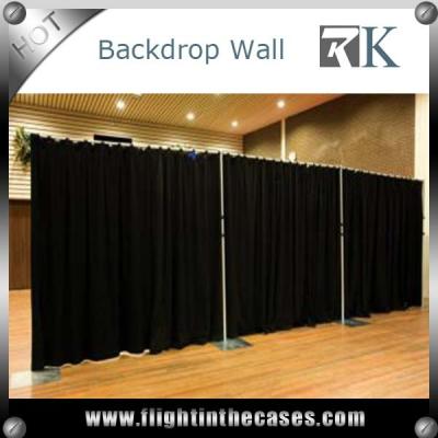 China Pipe and drape stands pipe and drape kits backdrop pipe and drape for exhibition booth and weeding for sale