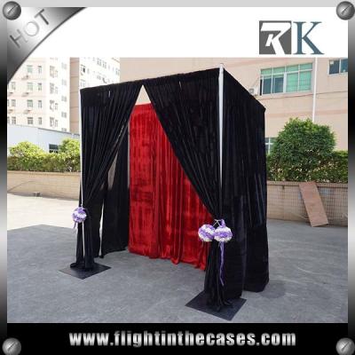 China Easy installation curtain stand backdrop pipe and drape for wedding for sale