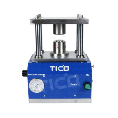 中国 CR20xx コインセル・クリミング・機器 機械 ガス駆動 クロム鋼 販売のため