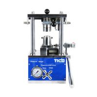 China STC-CSF-18 Manual Hydraulic Cylindrical Cell Case Crimper 235×180×365mm 35kg for Battery Lab Research for sale