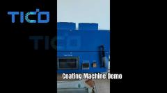Full Process Demonstration of Vaccum Film Coating Machine with Top Cover Heater