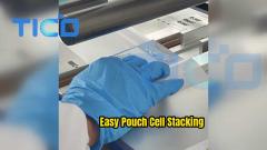 Pouch Cell Stacking Machine: Separator Installation & Full Stacking Process Demo
