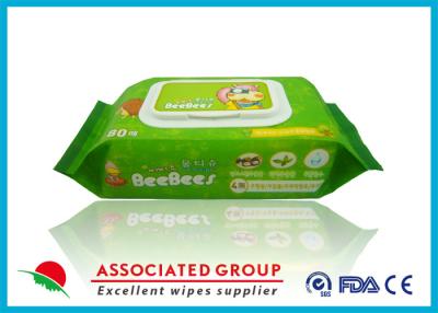 중국 팩 당 비 유독한 초본 아기 닦음 Unscented Eco 친절한 80 닦음 판매용