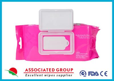 China Eco Friendly Spunlace Nonwoven Dog Ear Cleaning Wipes Unscented for sale