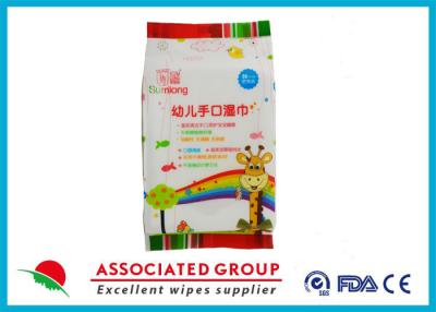 중국 아기를 위한 피부 관리 젖은 닦음, 생물 분해성 Unscented 매우 두꺼운 연약한 습기찬 20 장 판매용