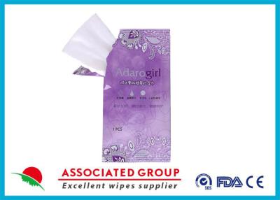 Cina Strofinate naturali portatili del dispositivo di rimozione di CareMakeup avvolte individualmente per pelle sensibile in vendita