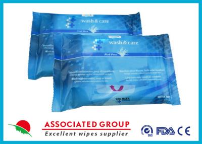 China Aqua Waterless Wet Wash Glove Pack of 8 Dermatological Tested & Paraben Free for sale