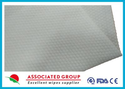 China Pearl Pattern Spunlace Nonwoven Wipes 10~220cm Width Soft Hand style for sale
