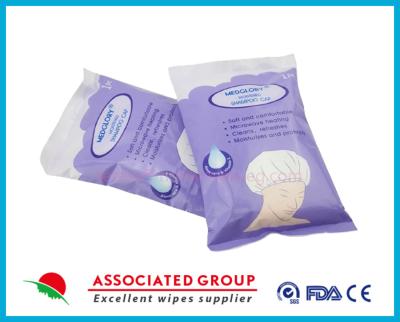 China Latex-Free Rinse-Free Shampoo Cap for Easy Hair Washing Anytime Anywhere for sale
