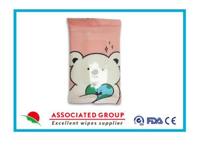 중국 아기 손 청소를 위한 Spunlace 짠것이 아닌 직물 피부 관리 물티슈 판매용