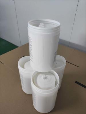 China Kleinen Dot Nonwoven Fabric For Kitchen Gebrauch der Kanister-im antibakteriellen Feuchtpflegetuch-60g zu verkaufen