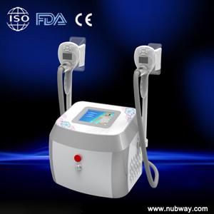 China 2 big suction handle home remedy cryolipolysis slimming machine for beauty clinic for sale
