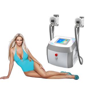 China Portable 2 big suction handle cryolipolysis slimming machine manufacture for sale