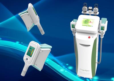 China New5 handles Cryolipolysis+Cavitation+RF Multifunction Machine(you can do the whole body slimming and skin rejuvenation) for sale