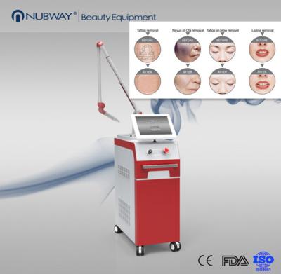 China 1064nm 532 nm 1320nm Pigment removal,Tattoo removal,Skin rejuvenation,Hair removal Q Switched Nd Yag Laser  Machine for sale