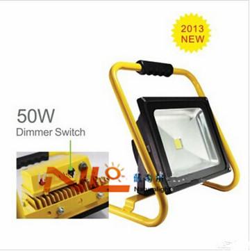 China ajuste fácilmente la fábrica recargable del ángulo ligero 50W LED en venta