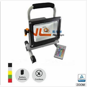 China reflector recargable 30W IP65 del RGB del mejor fabricante en venta