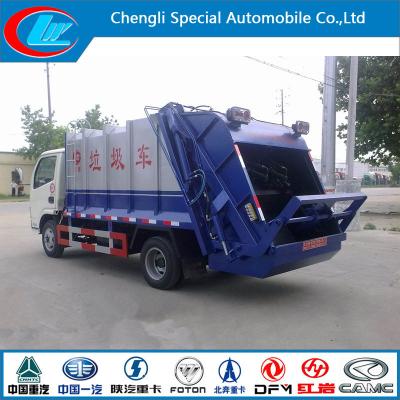 China 90HP Garbage Compressed Truck 1000kg Garbage Recycling Trucks for sale