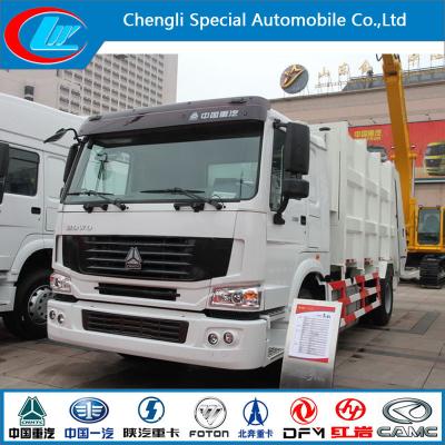 China Sinotruck HOWO 6X4 Compactor Garbage Truck for sale