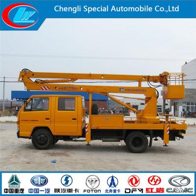 China Jmc Double Row 14 Meters Hydralic Truck Crane for sale