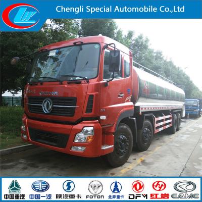 China CE Approved Dongfeng Aluminum Milk Tank Truck of 25 Cbm for sale