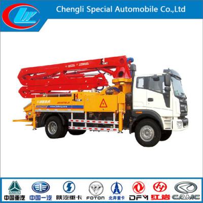 China 15cbm Truck Mounted Concrete Boom Pump Truck for sale