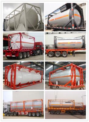 China Chinese Compatitive Price 5000-12000 Liter LPG Tank Container with Good Quality (CLW8100) for sale