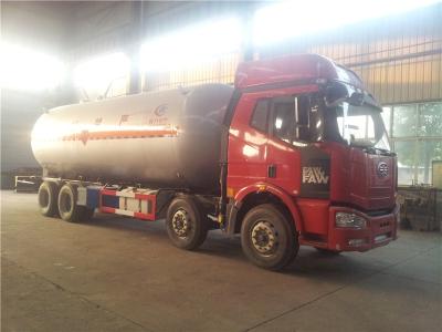 China 280HP Faw 8*4 LPG Gas Tank Truck 14.9 Ton for sale