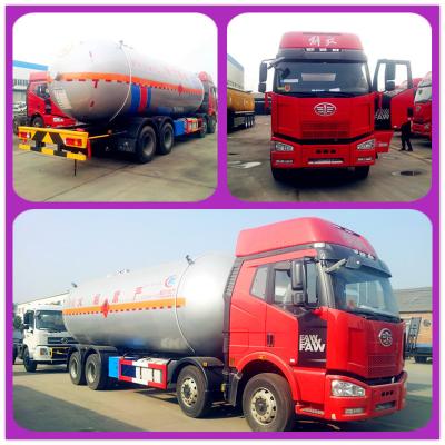 China 270 HP Dongfeng 8*4 LPG Truck 35500 Liter for sale
