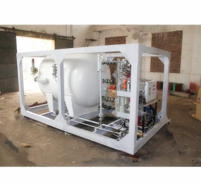 China Factory Sale 50000 Liters Portable LPG Gas Station for sale