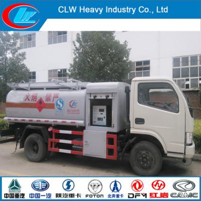 China Foton Mini Refueling Tank Truck with Filling Machine for sale