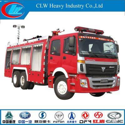China Foton 6X4 Fire Truck with 270HP Engine (CLW1253) for sale