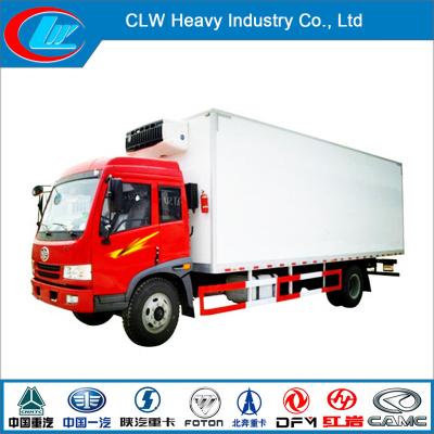 China Faw 4X2 Refrigerated and Insulated Truck Body for sale