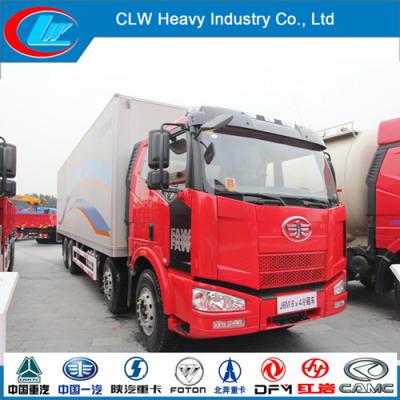 China Faw 8*4 Refrigerated Truck Body for sale