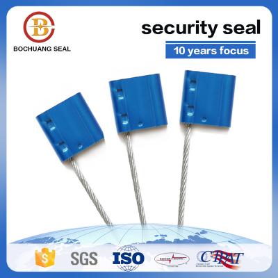 China one time used tamper security cable seals with series numbers Container Truck Train Tanker  C208 for sale