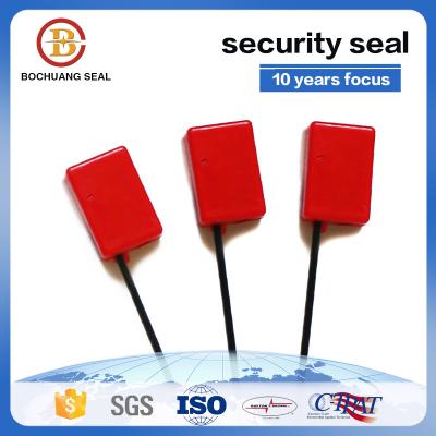 China BCC302 one time adjustable ABS plastic cable seals Door Lock Silver yellow blue green Surface Security Storage for sale